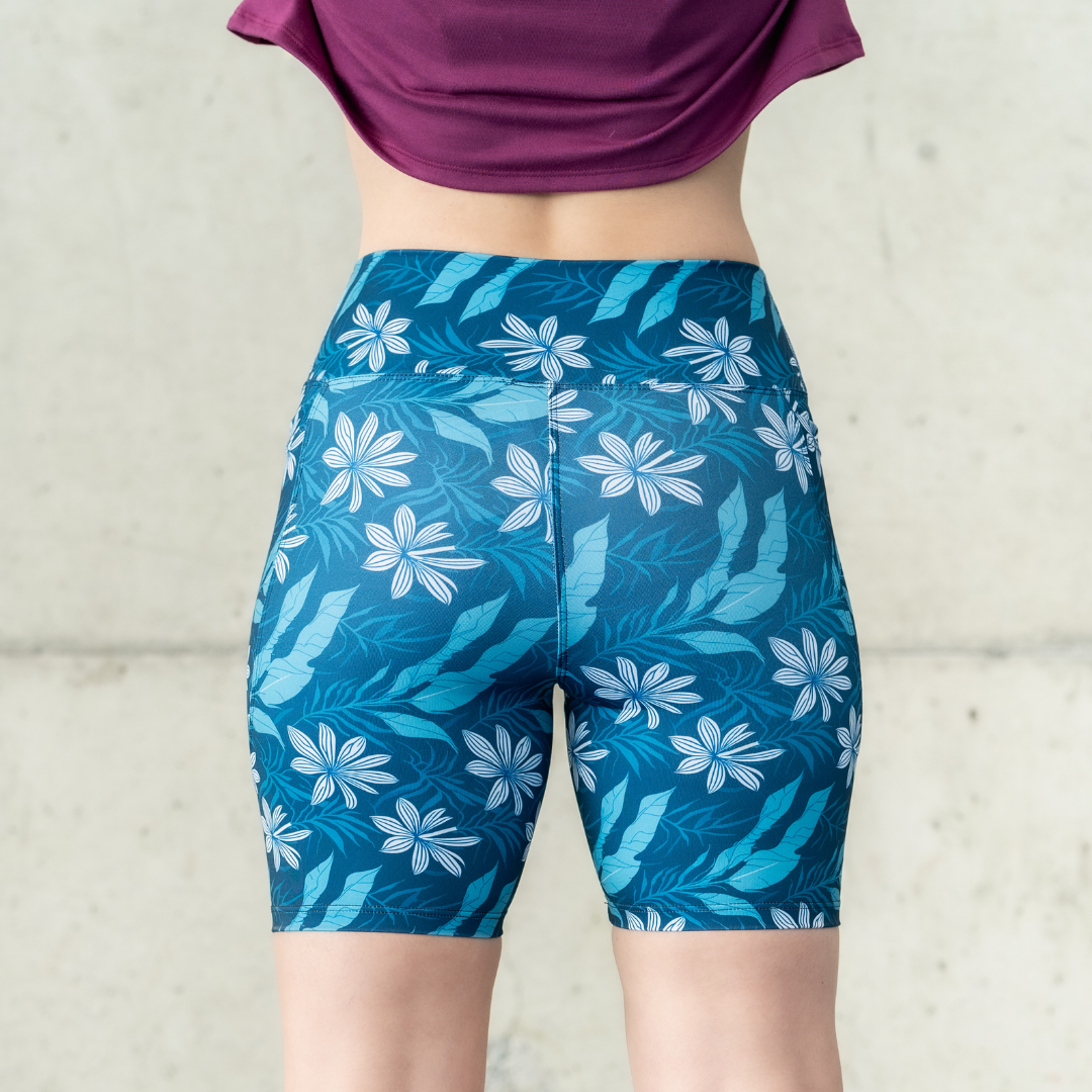 Mid Bikers Flores Dark Blue – totti tienda